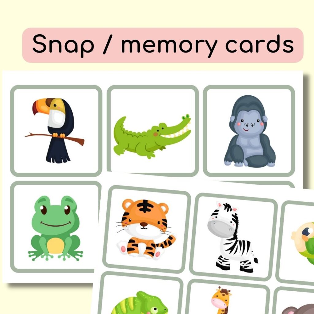 Wild Animals Mega Pack - Teachers' Town by Kasia Dusza - angielski dla ...